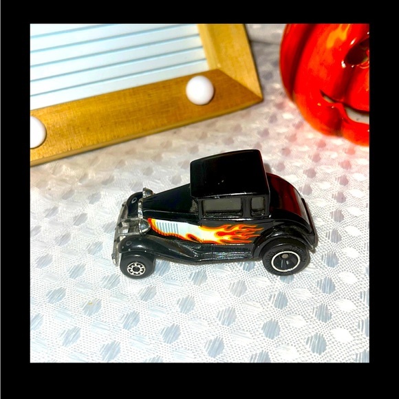 MATCHBOX | Toys | Matchbox Model A Ford Black Flames Car Hot Rod ...